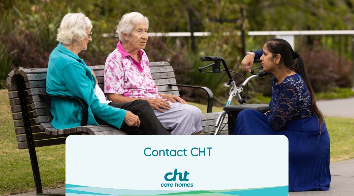 Contact CHT | Rest Homes, Hospital and Dementia Care